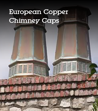 Chimcare Chimney Caps: Copper, Wind Directional, Flue Dampers & Stretchers