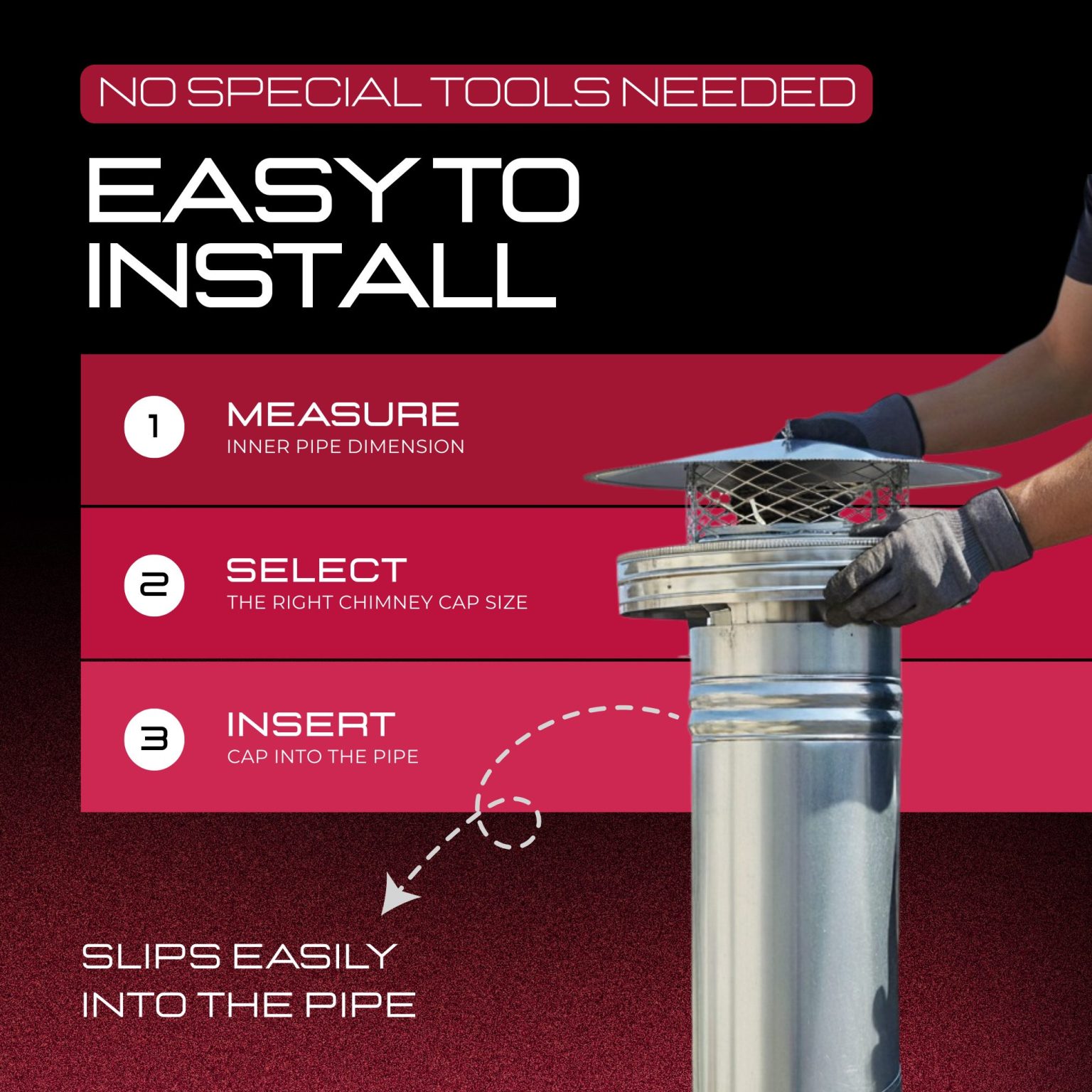 6 Round Air Cooled Chimney Cap – Premium Quality