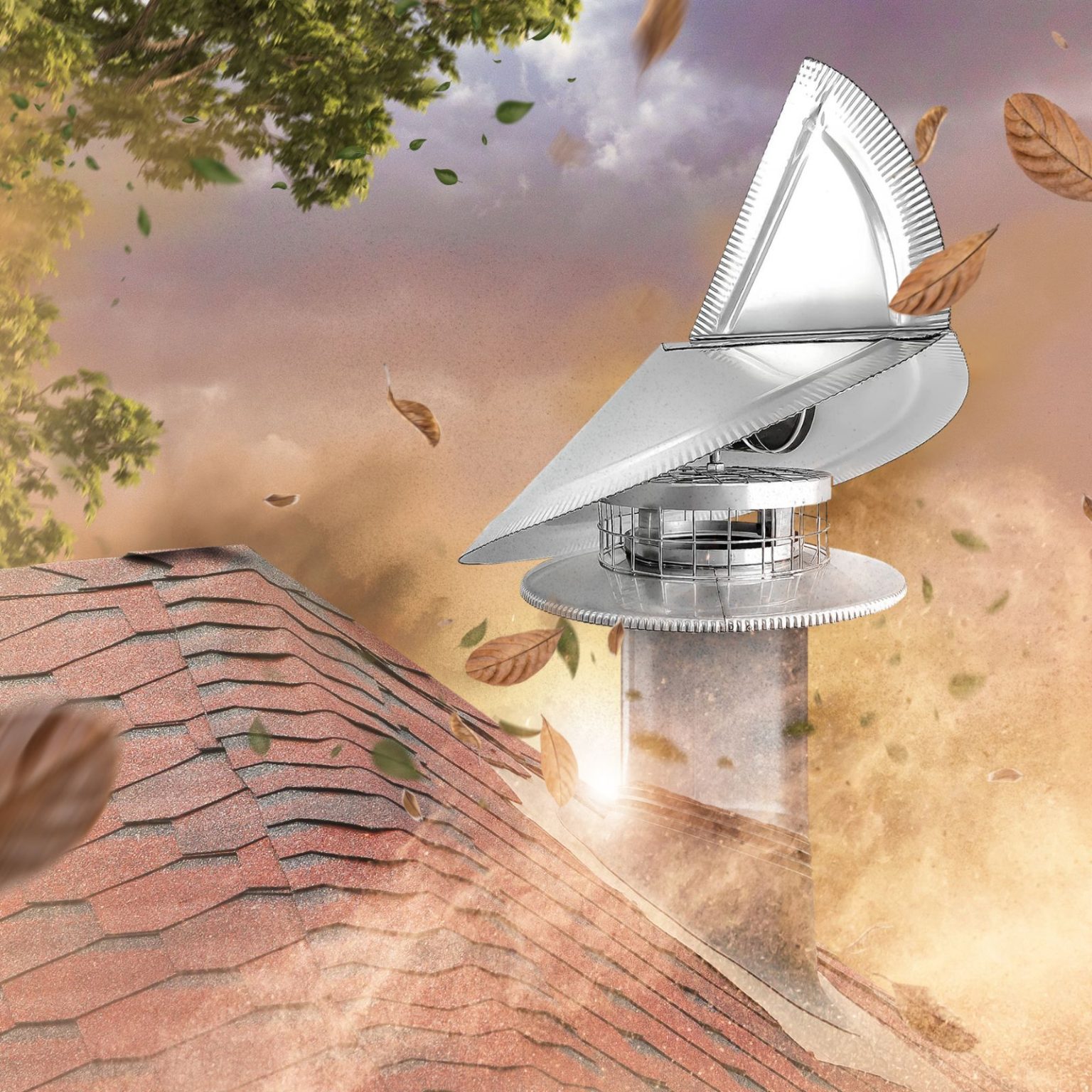 Ultimate Wind Directional Stainless Steel Chimney Cap