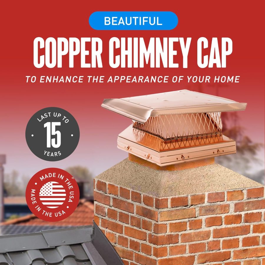 Fierce Copper Chimney Caps - Elevate Your Home's Charm
