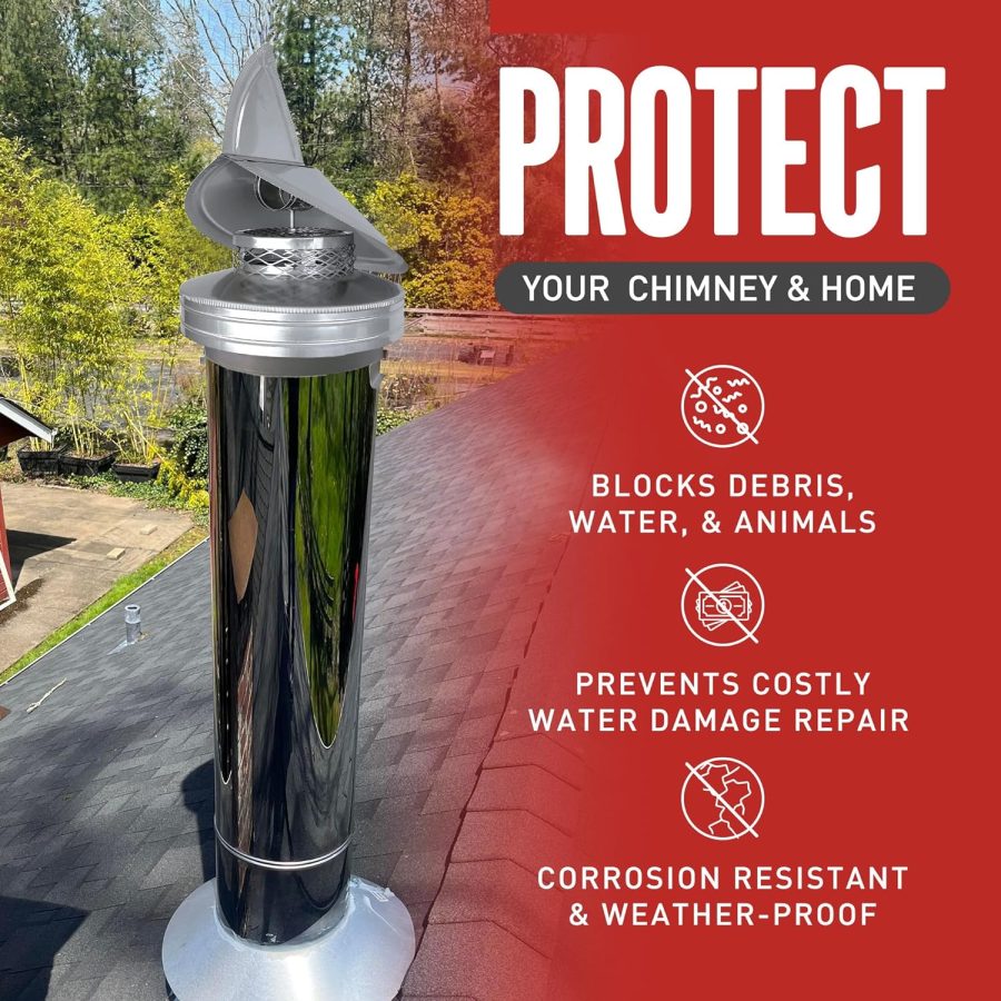 Exclusive Air Cooled Wind Directional Chimney Cap 2025